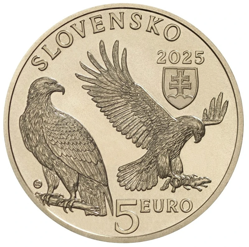 5 € Slovensko 2025 - Orol kráľovský | Filatelia-album.sk